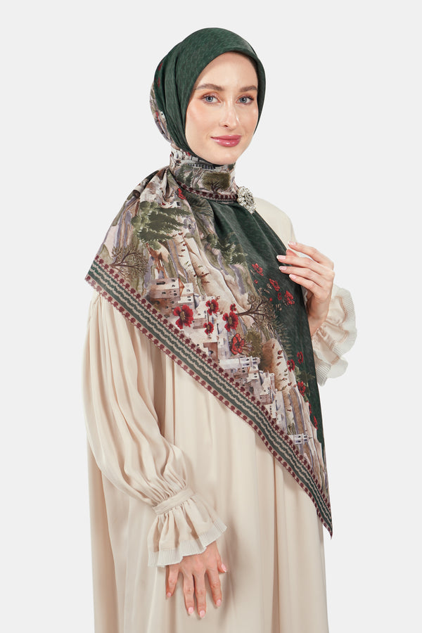 Al Quds Series Large - Olive - Nada Puspita