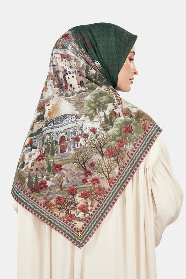 Al Quds Series Large - Olive - Nada Puspita