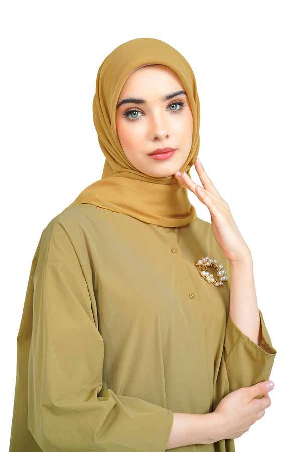 Nada Daily Scarf - Golden Yellow - Nada Puspita