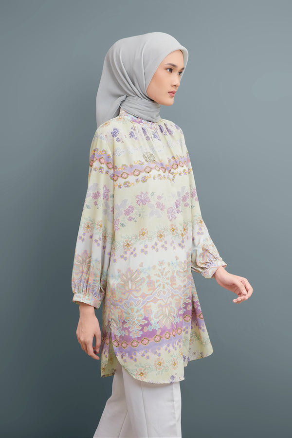 ASHMEERA TUNIC - PURPLE - Nada Puspita