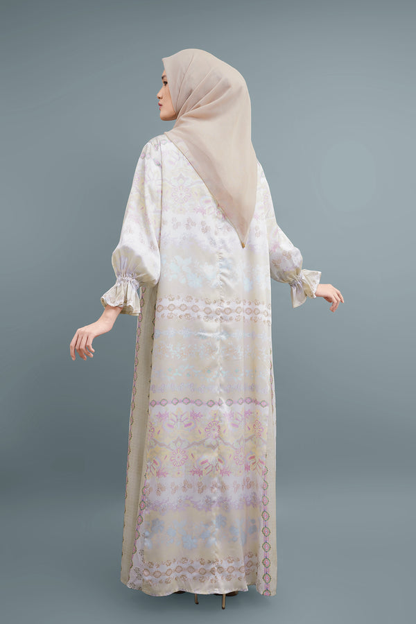 ASHMEERA MAXI DRESS - CREAM - Nada Puspita