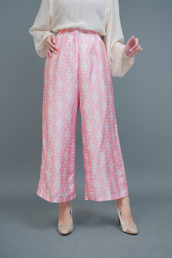 Diannova Loose Pants - Baby Pink - Nada Puspita